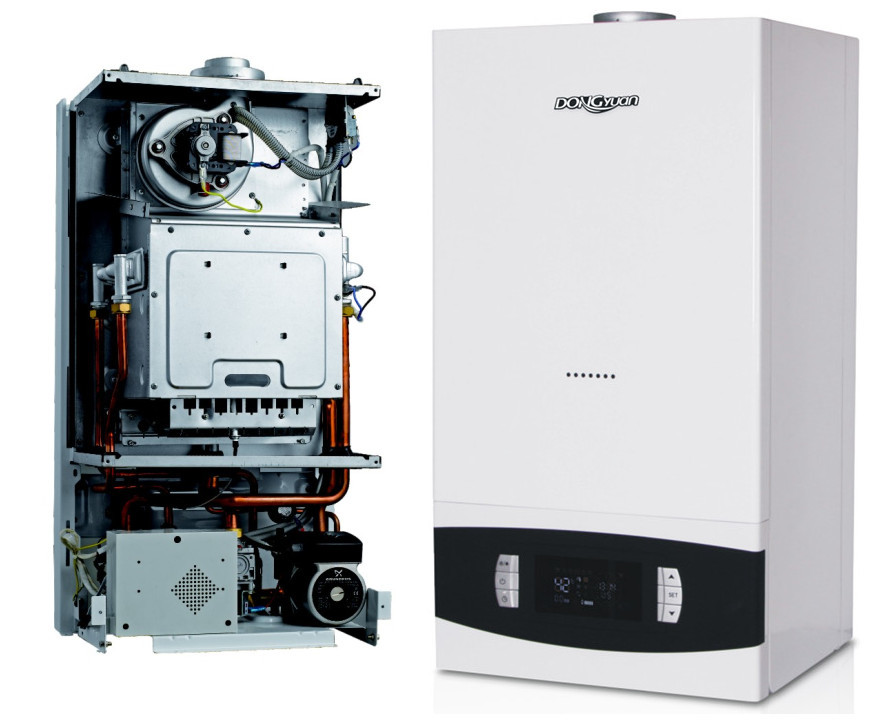 Solid Chamber Structure Wall Hung Gas Boiler With Gas Flow Proportional ...