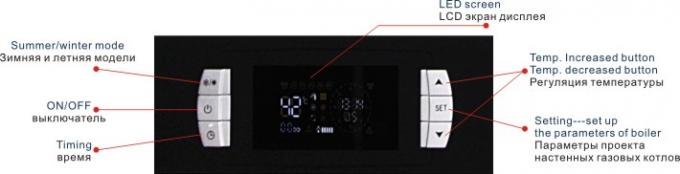 NG/LPG Domestic Gas Boilers , Gas Central Heating Boilers Remote ...